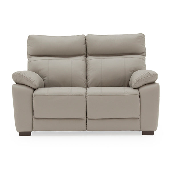 Positano 2 Seater Fixed Sofa - Light Grey – Lowneys
