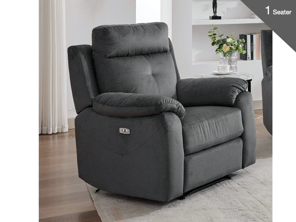 Palermo Electric Reclining Sofa Suite - Buys Sofas at Lowneys